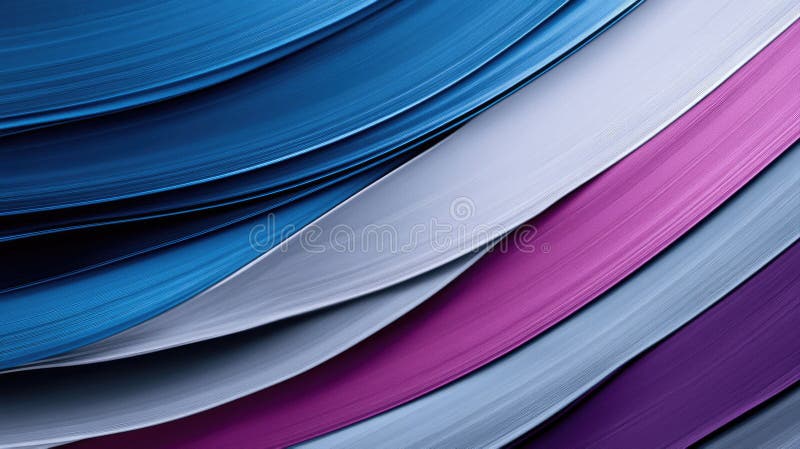 Rainbow Stripes Paper Collection Stock Photo - Image of vibrant ...