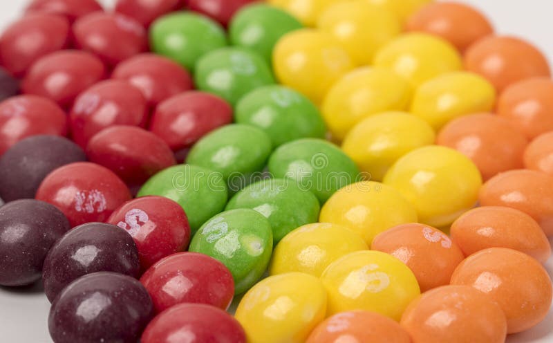 Rainbow sugar stock image. Image of catering, closeup - 101991445
