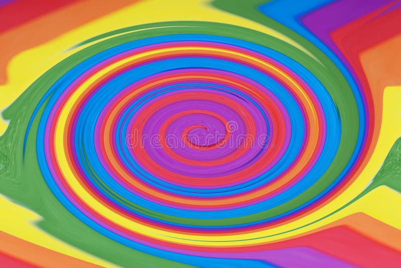 Rainbow Swirl stock image. Image of marriage, spiral, happy - 5195011