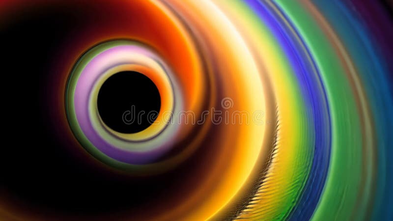 Rainbow Swirl Abstract Background Video 4K Stock Footage - Video of ...