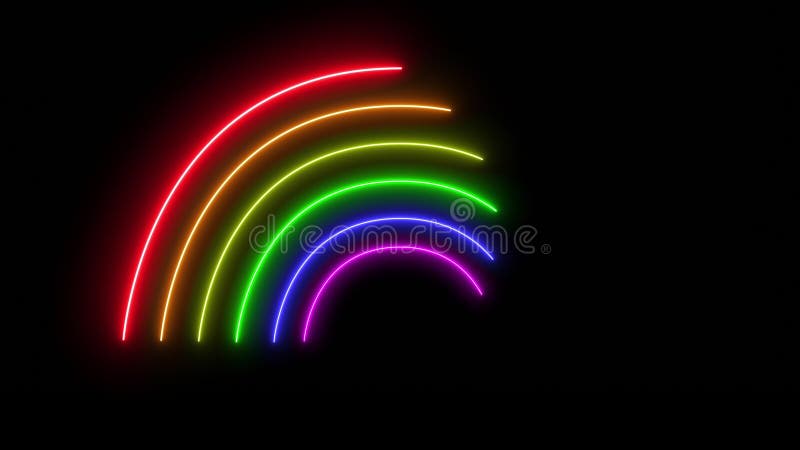 Rainbow Symbol of LGBT Freedom in Pride Month Stock Footage - Video of ...