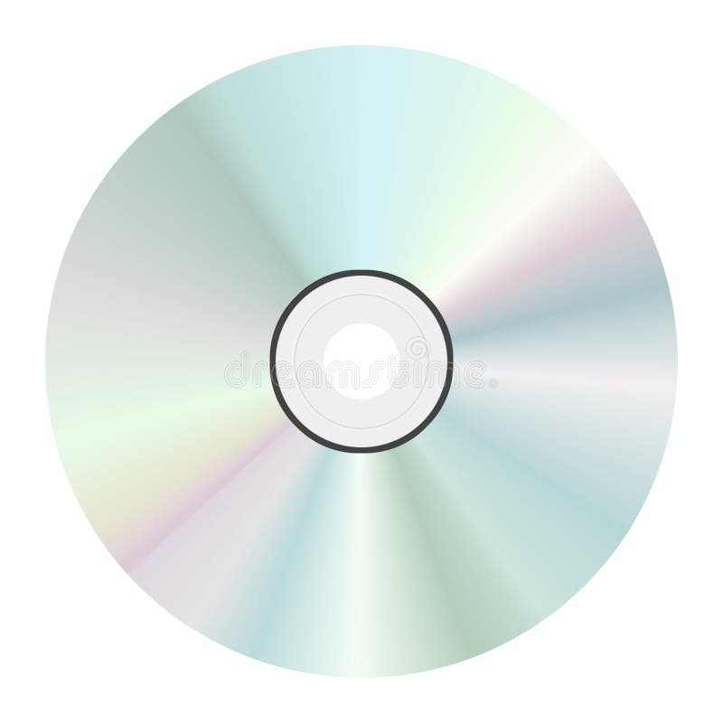 Rainbow Texture of CD or DVD Disc. Iridescent Compact Disc for ...