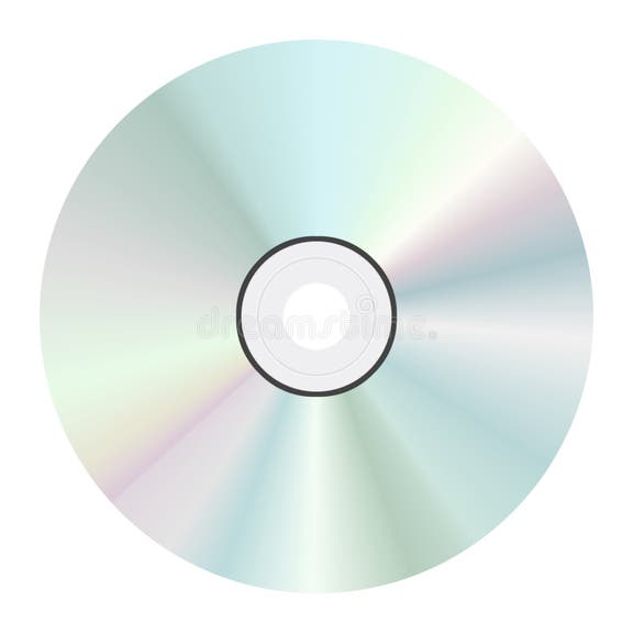 Rainbow Texture of CD or DVD Disc. Iridescent Compact Disc for ...