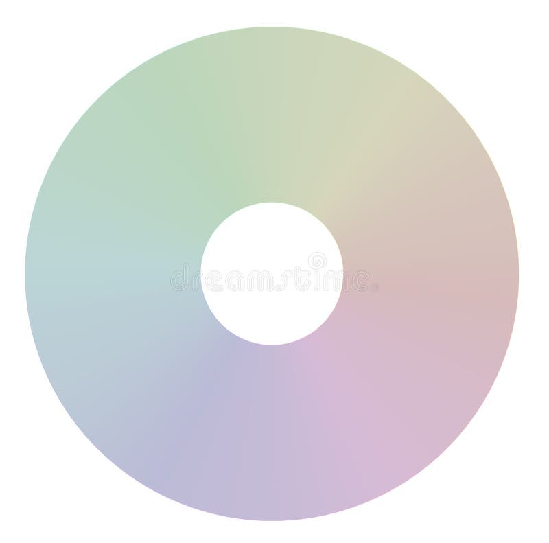 Rainbow Texture of CD or DVD Disc. Iridescent Compact Disc for ...
