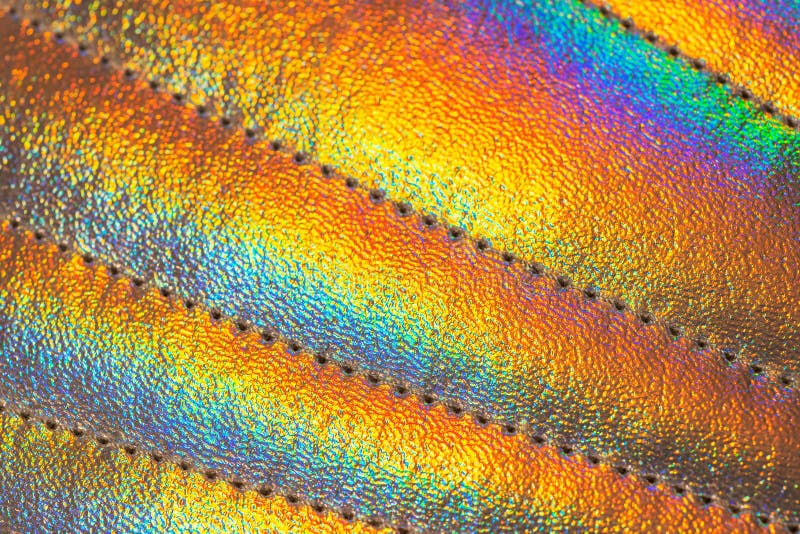 Rainbow Texture. Optical Effect. Interference of Light Stock Image ...