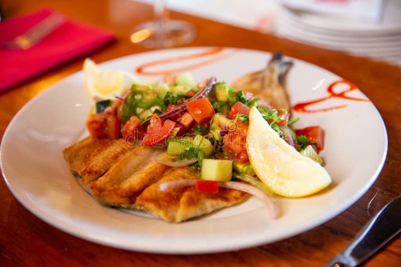 Broiled Rainbow Trout stock photo. Image of ingredients - 274610272