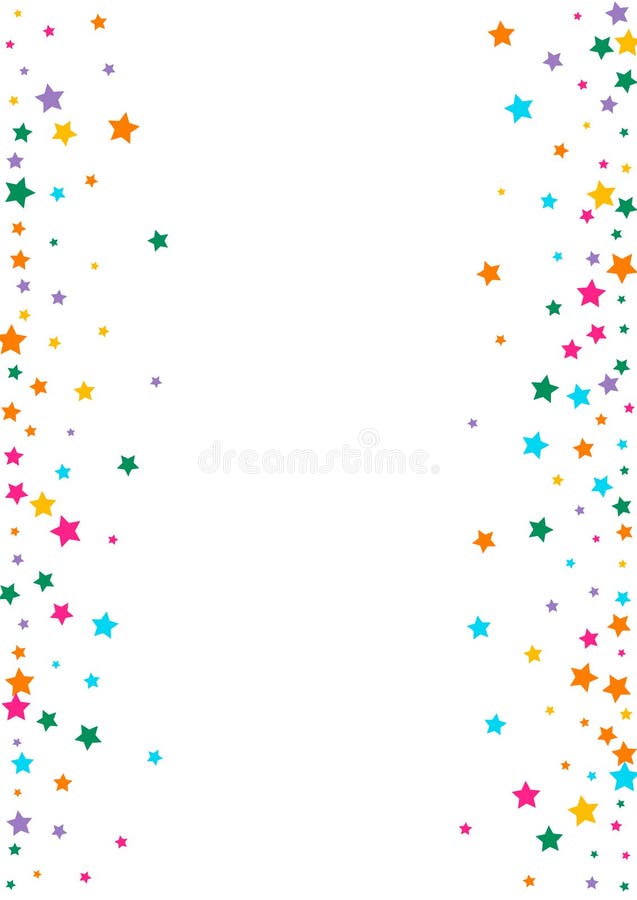 Rainbow Twinkle Vector White Background Universe Stock Vector ...
