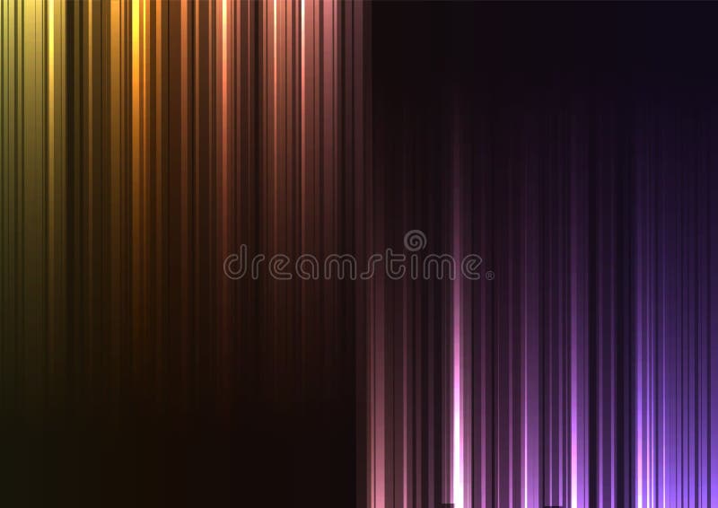 Rainbow Upside Down Abstract Bar Line Background Stock Vector ...