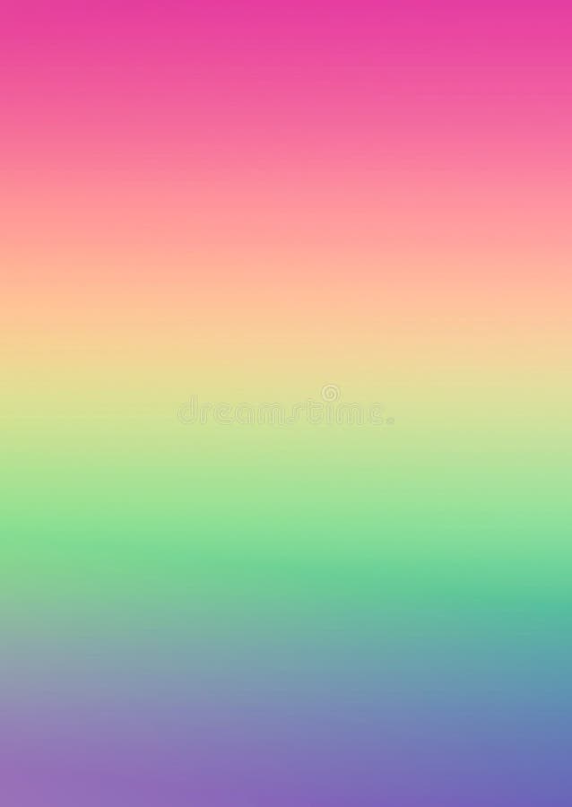 Rainbow Vertical Gradient Background Stock Illustration - Illustration ...