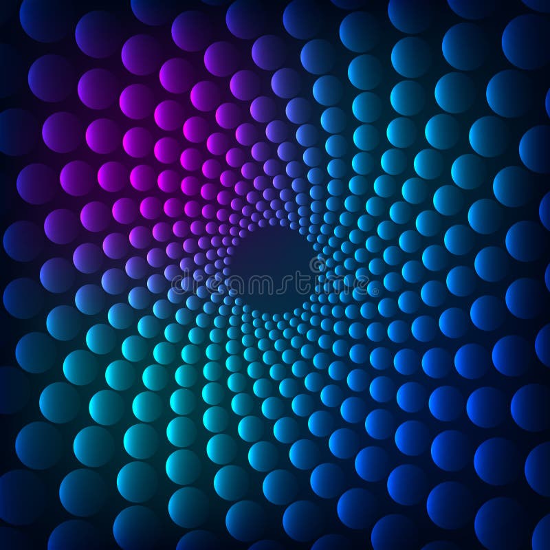 Magical energy vortex. stock vector. Illustration of fusion - 60585619