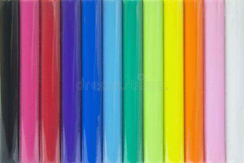 Rainbow Wall Glossy Bright Vivid Color Stock Image - Image of black ...