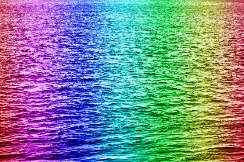 Rainbow water stock image. Image of nature, beautiful - 14095867