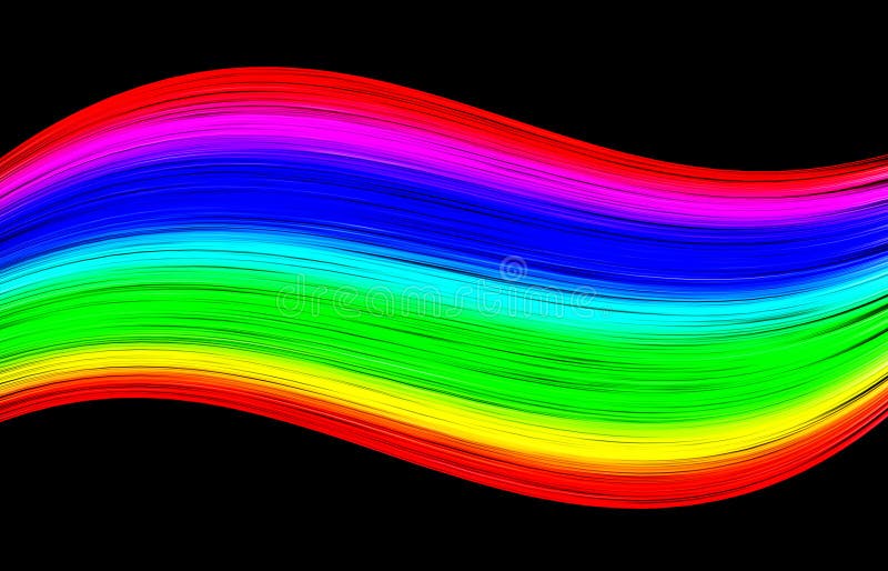 Rainbow Wave Picture. Image: 14586053
