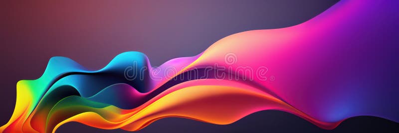 Rainbow Wave Background stock image. Image of bright - 272501537