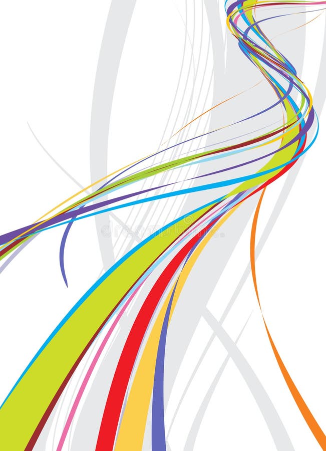 Rainbow Ribbon Wave Background Stock Illustrations – 5,971 Rainbow ...