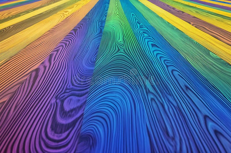 Rainbow Wood Grain Pattern Abstract Art Stock Illustration ... Rainbow Wood Grain Pattern Abstract Art Stock Illustration ...