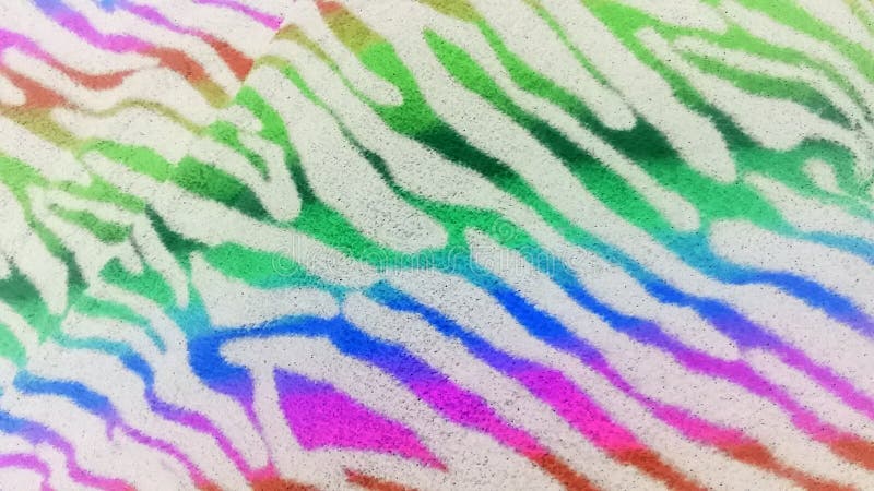 Rainbow zebra stripes stock photo. Image of colorful - 87134916