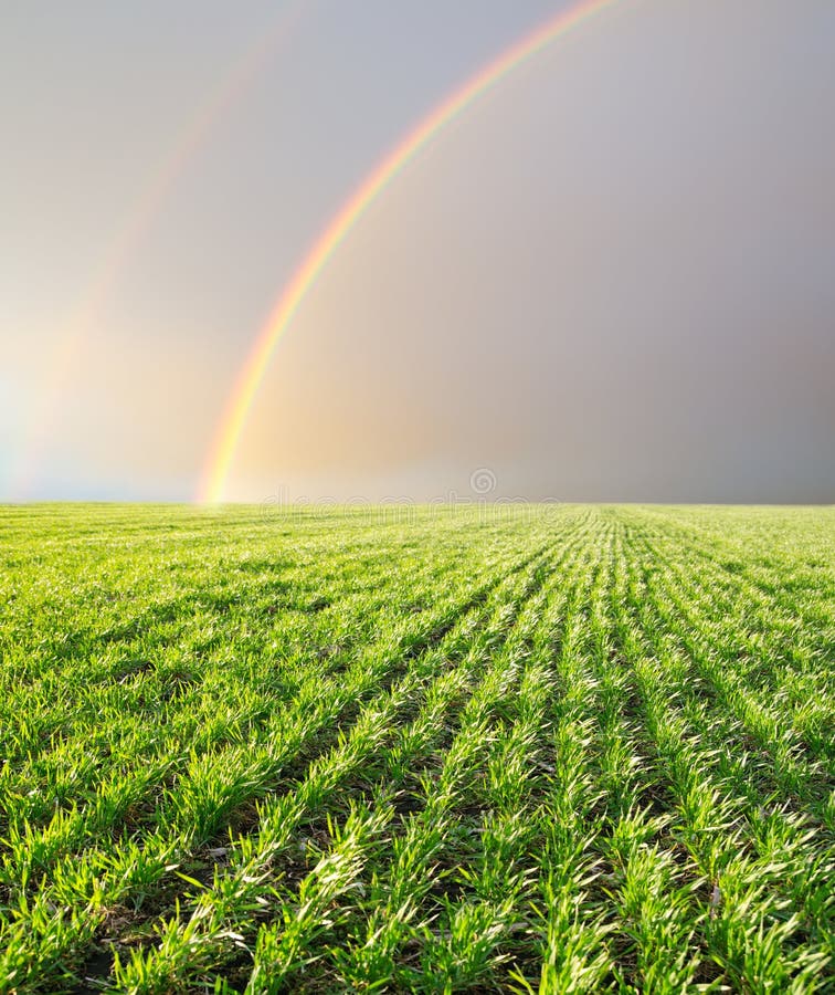 Sunshine Rainbows Land Stock Photos - Free & Royalty-Free Stock Photos ...
