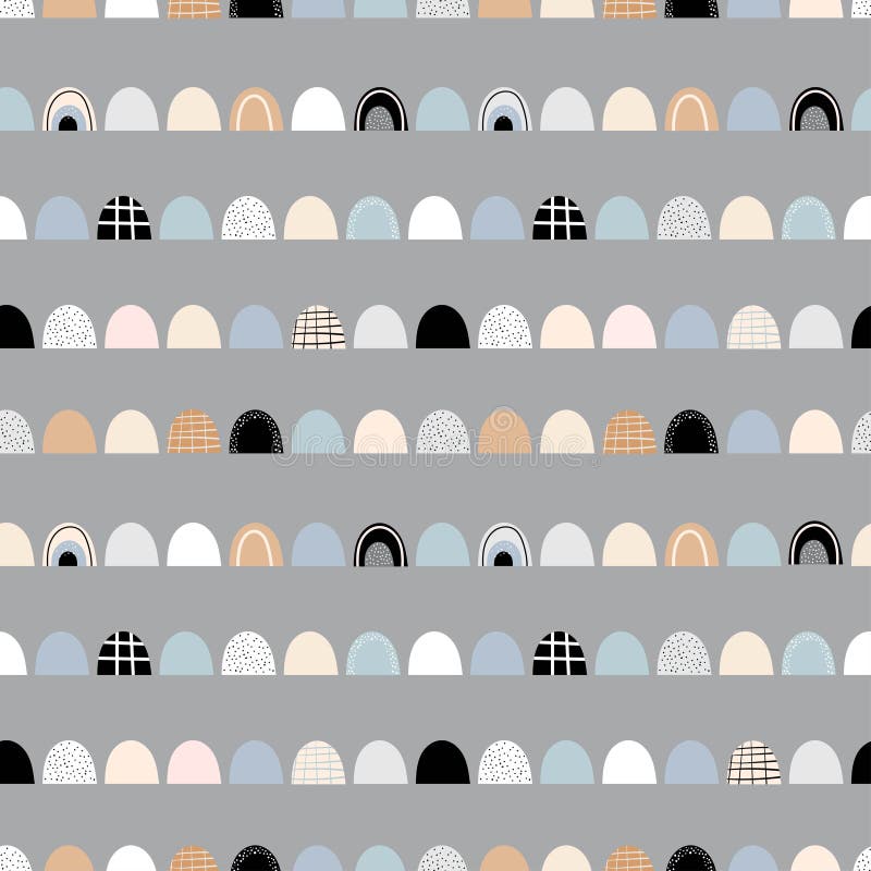 Rainbow Seamless Pattern, Kids Gift Paper, Wallpaper, Abstract Surface ...