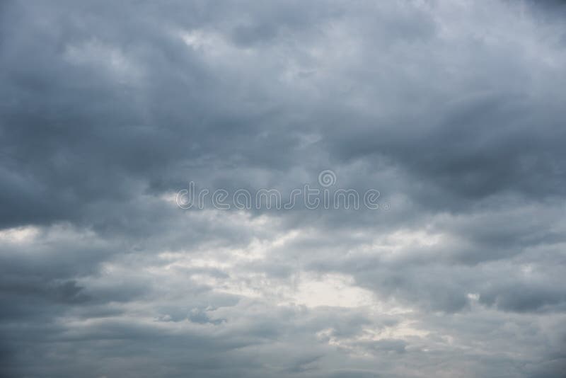 Rainclouds Nimbus in Rainy Season Stock Image - Image of outdoor ...