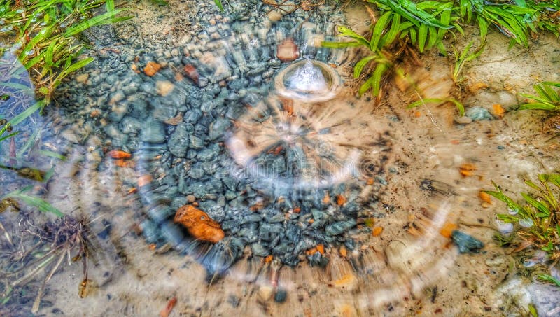 Raindrop Fall To the Ground Stock Photo - Image of raindrop, fall ...