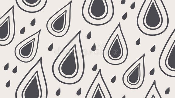 Raindrop Pattern Background, Abstract Weather Texture, Vector Design ...