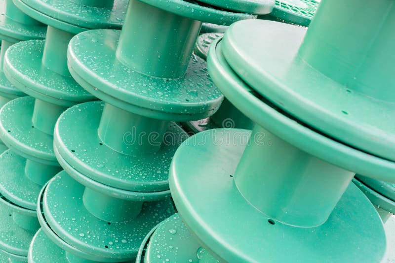 Raindrop on roll plastic stock image. Image of light - 58544313