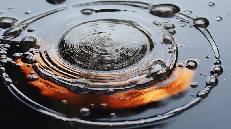 Raindrop water digital stock illustration. Illustration of beauty ...