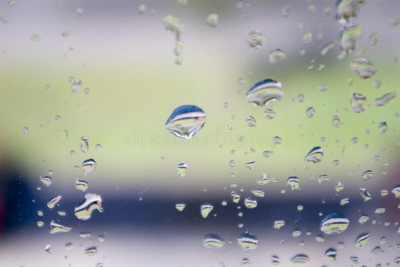 Rain stock photo. Image of water, blurr, blue, rain, blurred - 30284