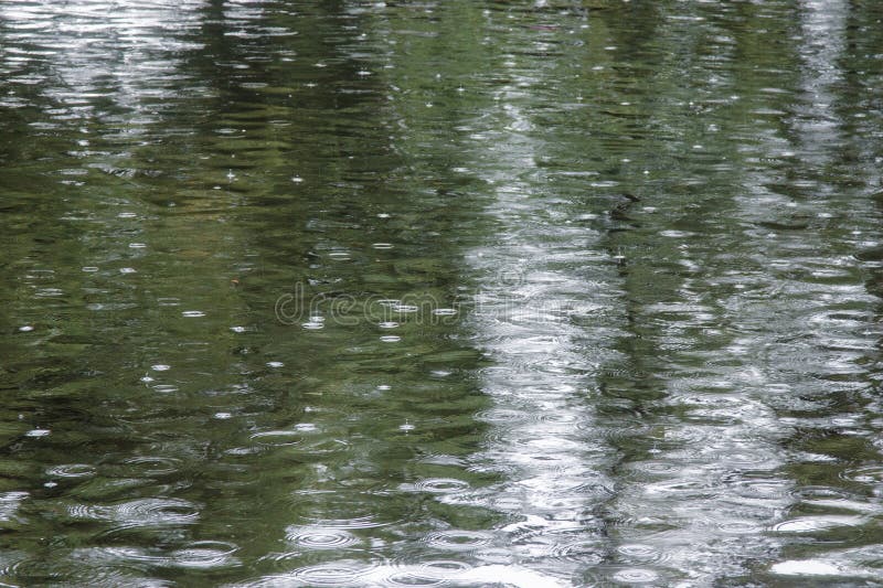 Raindrops Background. Rain. Falling Raindrops. Water Drop Splash ...