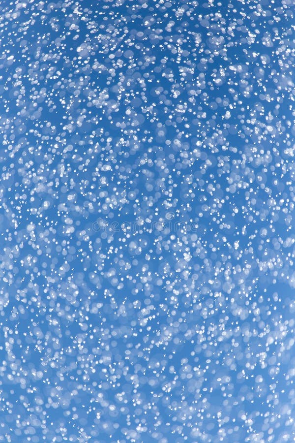 Raindrops on a blue sky stock photo. Image of rain, raindrops - 111235144