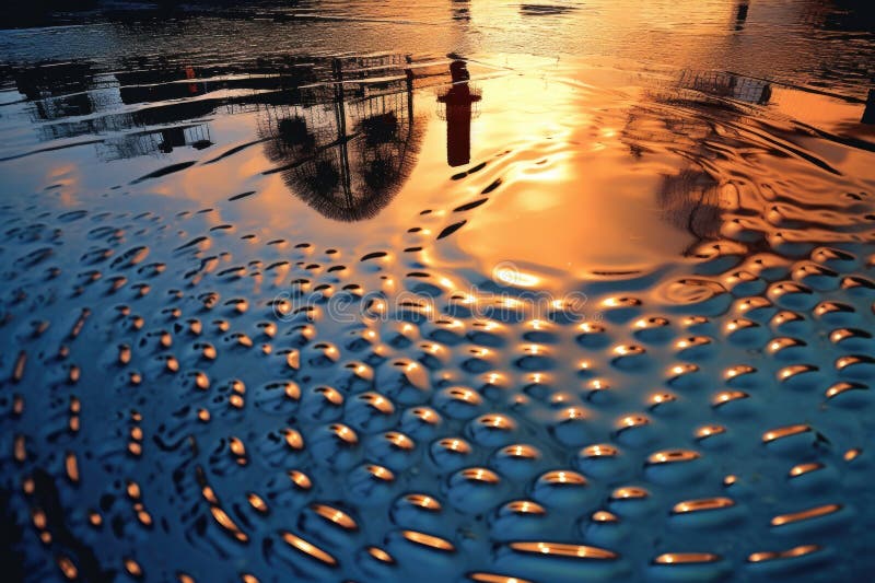 Puddle Reflections Stock Illustrations – 247 Puddle Reflections Stock ...