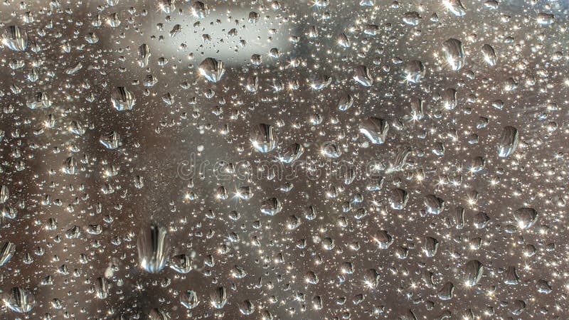 Raindrops Fall on the Window Close-up. Rain, Rainy, Depressive, Dreary ... Raindrops Fall on the Window Close-up. Rain, Rainy, Depressive, Dreary ...