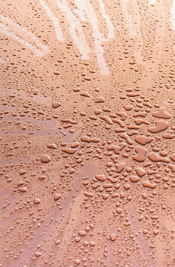 Raindrops in Gold Background. Stock Photo - Image of space, text: 38487154