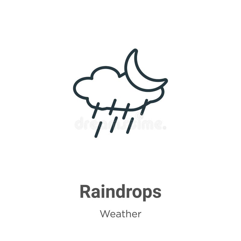 Editable Raindrops Stock Illustrations – 160 Editable Raindrops Stock ...