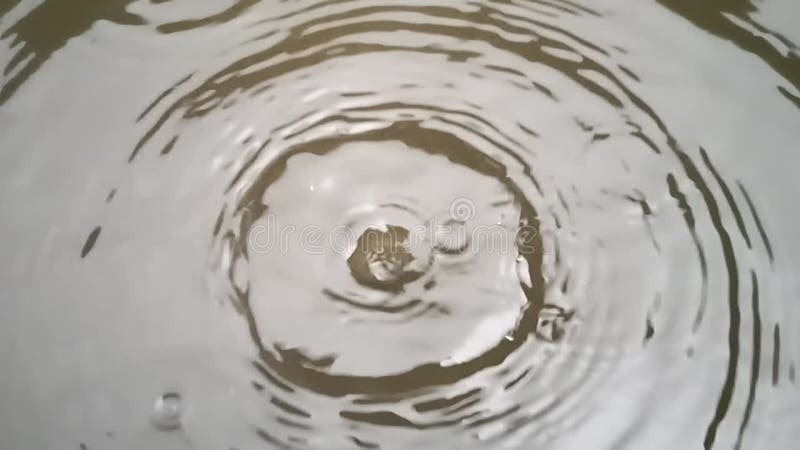 Raindrops splash stock video. Video of wave, clear, rain - 260933463