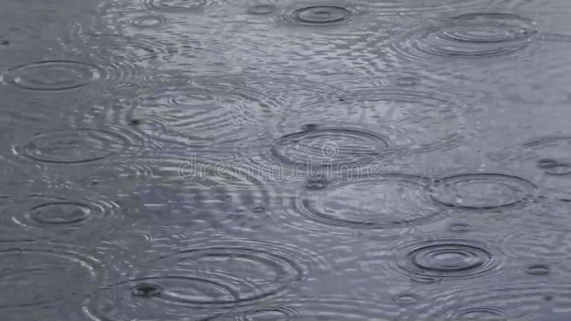 Raindrops splashing stock footage. Video of impact, raindrop - 281332428