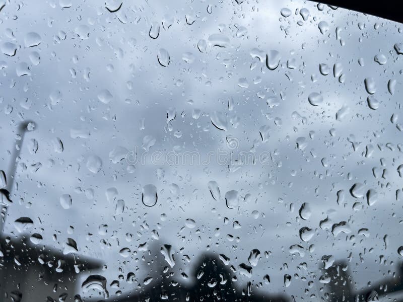Raindrops Texture on Window Stock Image - Image of textured, raindrops ...