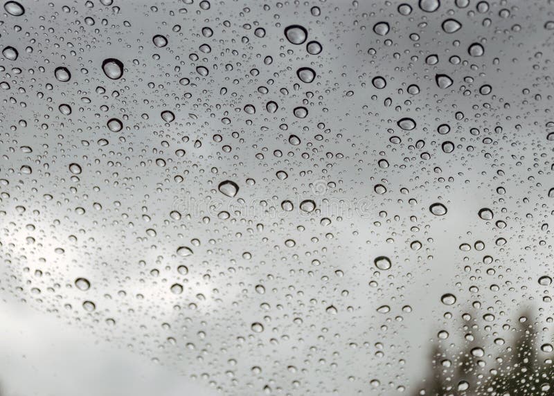 Raindrops on the Window, Drop Texture, Suitable for Background Stock ...