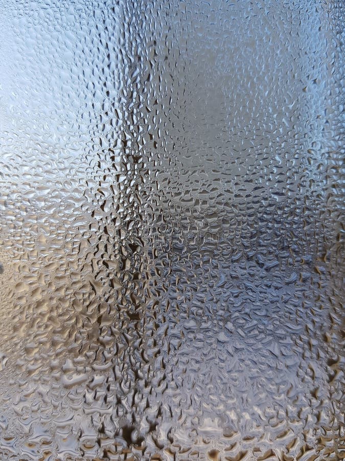 Raindrops on the Window Pane Stock Image - Image of abstract, dirty ...