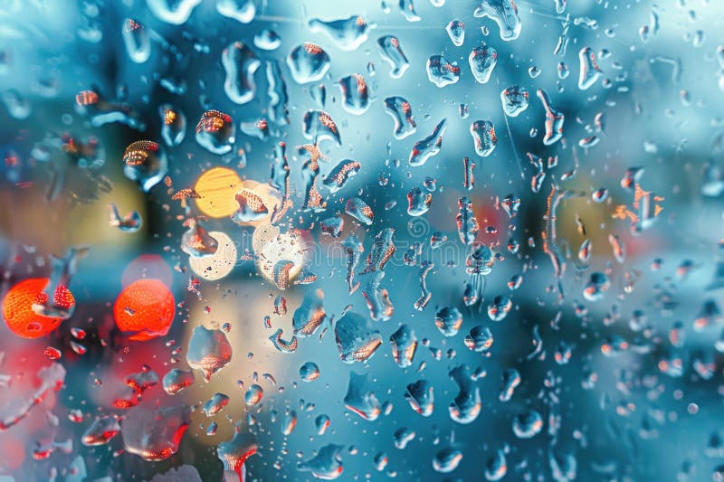 Raindrops Window Perfect Weather Related Projects Stock Photos - Free ...