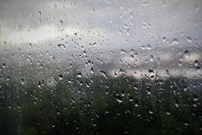 Dripping down window stock photo. Image of rain, moist, window - 96570