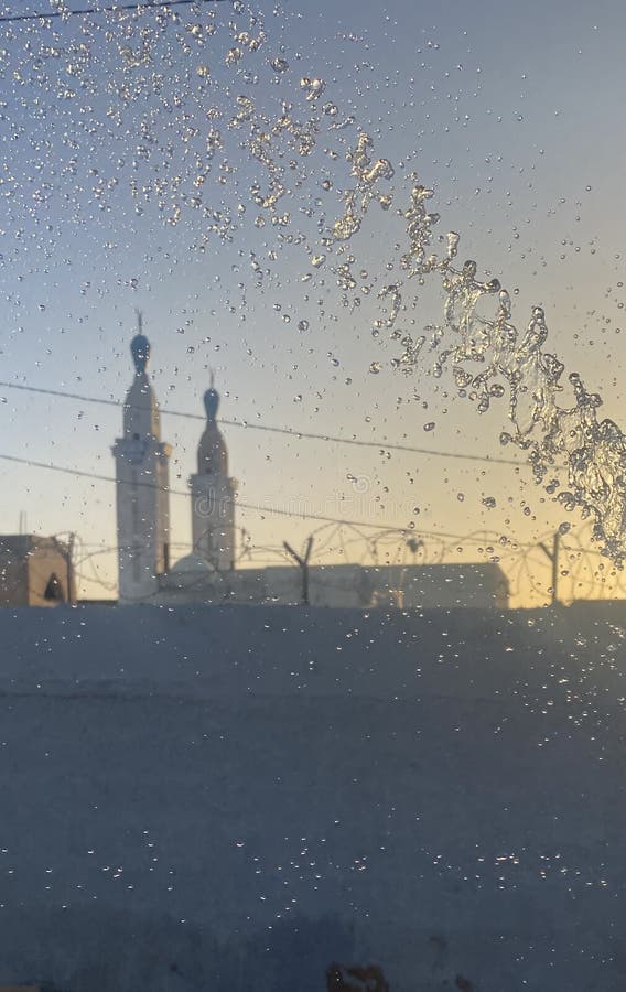 Rainfall stock photo. Image of sunrise, ainfall, rain - 257190250