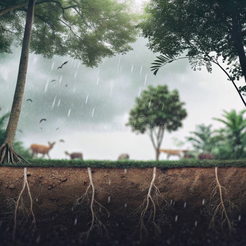 Show Exposed Root Systems Stock Illustrations – 3 Show Exposed Root ...