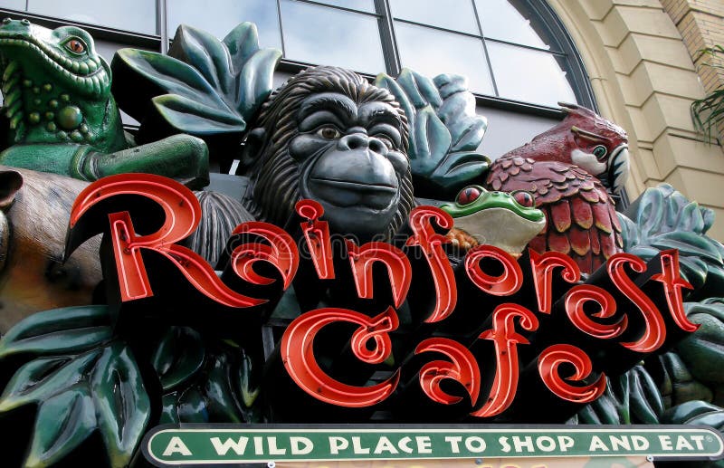 Rainforest cafe editorial stock image. Image of cafe - 20016949