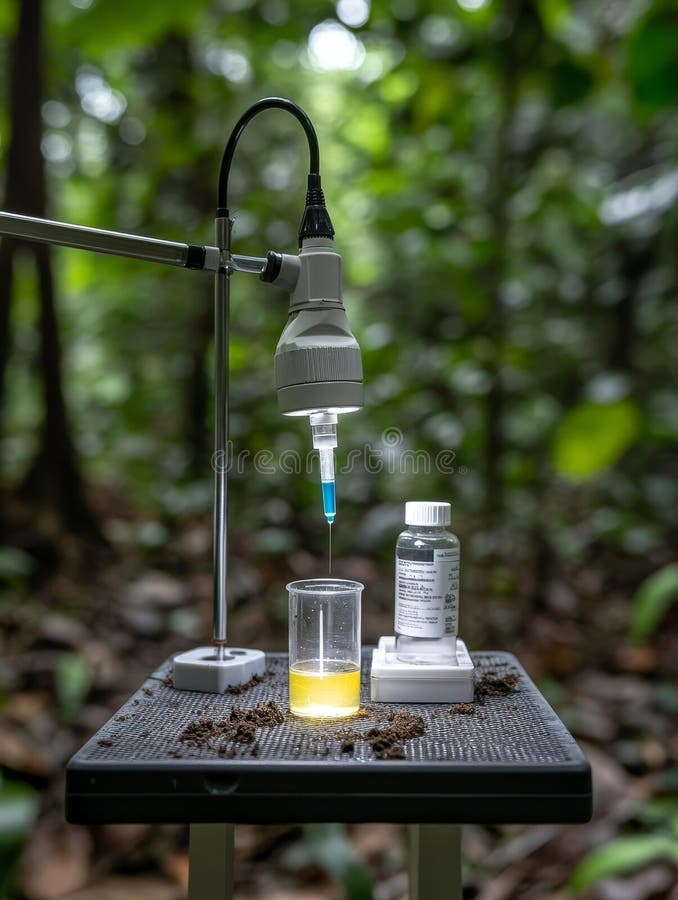 Rainforest Soil Analysis Field Station Analyzing Rainforest Soil ...