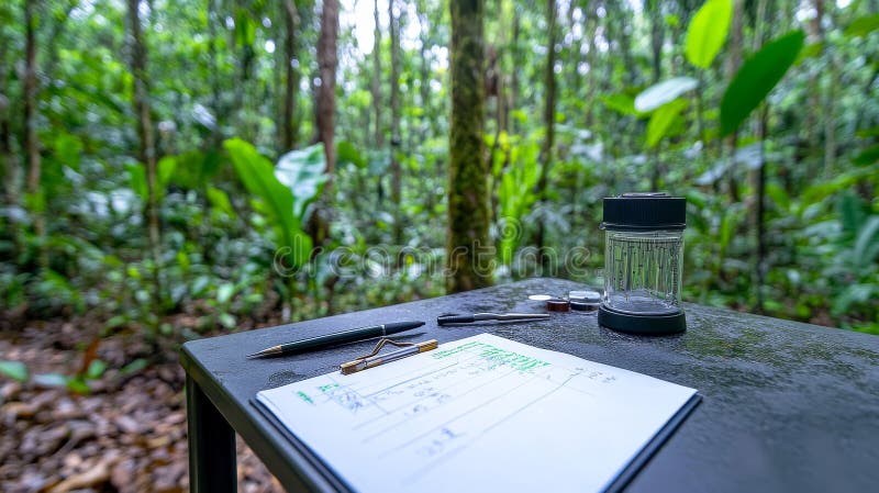 Rainforest Species Count Field Survey Biodiversity Research Ecological ...