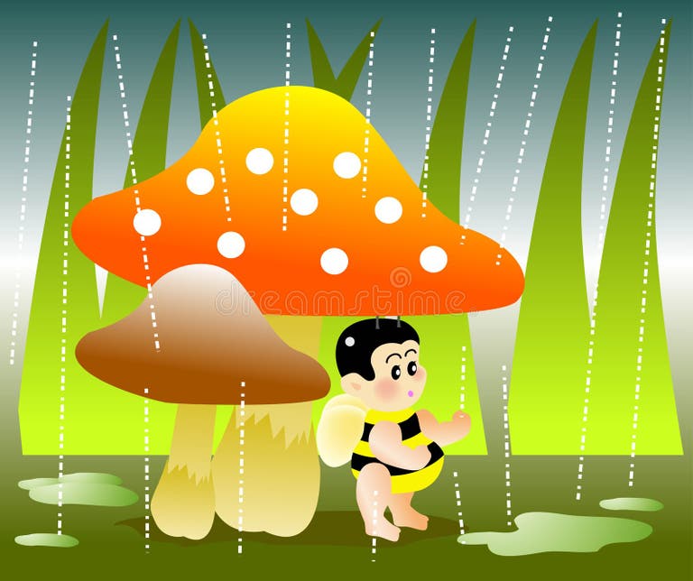 Raining Cute Stock Illustrations – 2,376 Raining Cute Stock ...