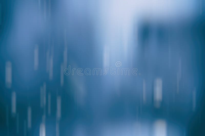 Raining. Abstract Blue Background Stock Image - Image of forecast, cold ...
