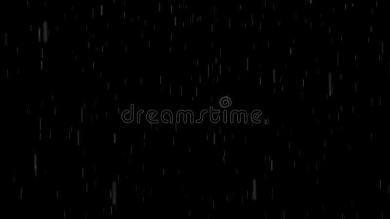 Rain Falling with Alpha Channel, Looped Stock Video - Video of alpha ...